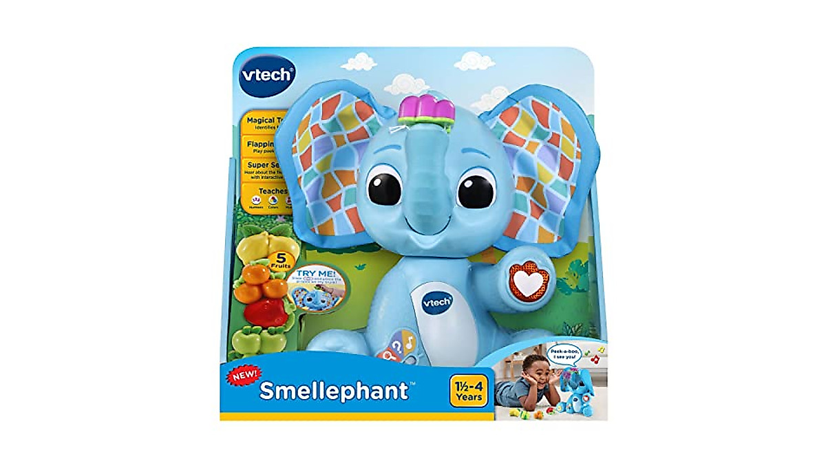 VTech Smellephant Toy: Magical Trunk & Peek-a-Boo Ears