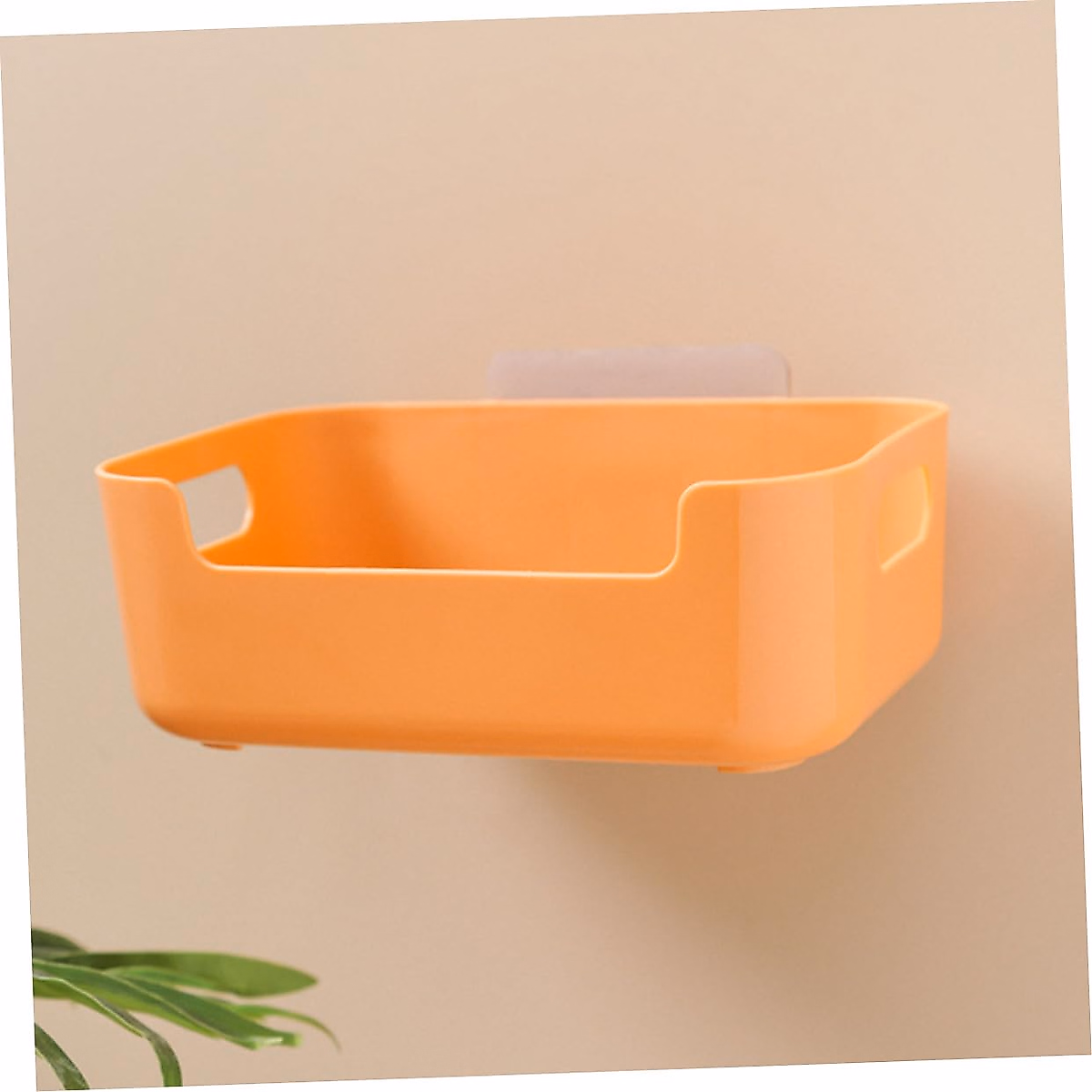 CAXUSD 4pcs Boxes Storage Box Rack Home Sundries Wall Storage Racks Key Storage Cans Floating Wall Shelf Wall Mount Shelves Wall Phone Holder Household Storage Cans Storage Holders Pp