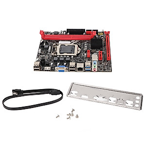 Diyeeni for Corei7 i5 i3 LGA1155 MATX Motherboard, DDR3 Computer Mainboard Card, PCIE8X VGA PCI E1Xx1 COM pin x1, ALC6625.1 Channel