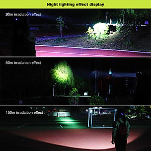 BORUIT B10 Rechargeable Headlamp Super Bright 100000 Lumens - 4 Modes LED Head Lamp USB Waterproof Headlight fit Adult Hunting Fishing Camping Hiking Outdoor