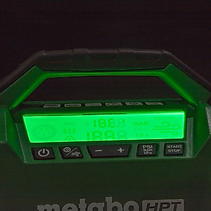 Metabo HPT 18V MultiVolt™ Cordless Dual Function Inflator, Tool Only - No Battery, Portable Air Compressor, UP18DAQ4