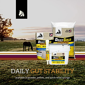 Daily Gold Stress Relief – Natural Digestive and Ulcer Supplement for Horses