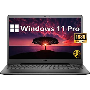 Dell Inspiron 3501 15.6''FHD Touchscreen Business Laptop, Intel Core i5-1135G7 Processor, Windows 11 Pro, 16GB RAM, 1TB HDD, Webcam, Wi-Fi, Bluetooth, HDMI, Black