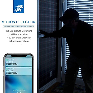 Spy Camera Hidden Camera Detector- HD1080P WiFi Camera for Home Office Security Surveillance Camera with Motion Detection Night Vision