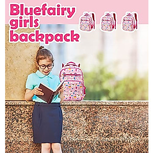 BLUEFAIRY Llama Toddler Backpack Kindergarten Preschool Backpack Cute Bag for Kids Fruits Cactus Bookbags Lightweight Carry Bag for Girls Animals Alpaca Gifts 2-4 3-5