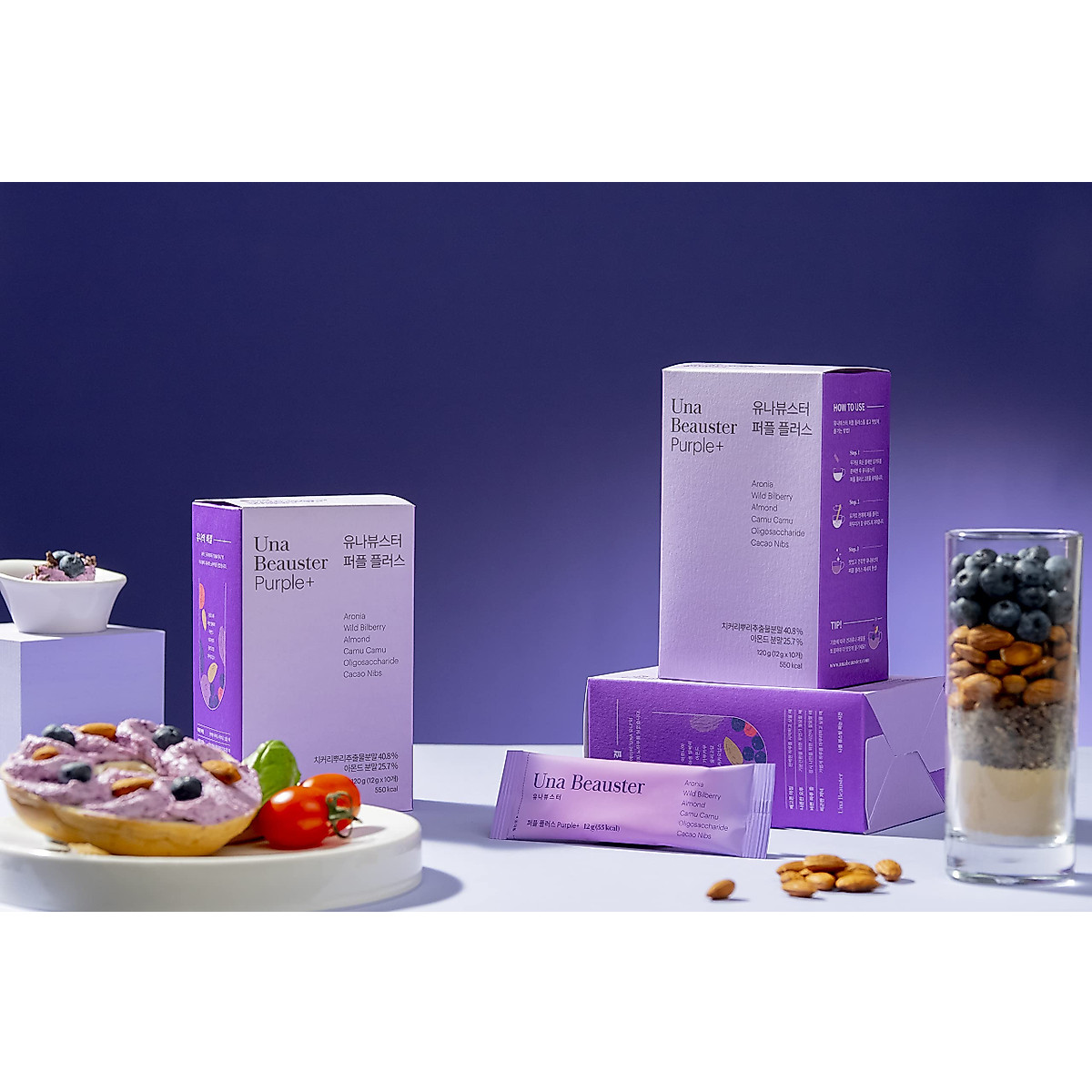 UNA BEAUSTER PURPLE PLUS 유나뷰스터 퍼플플러스 이너뷰티 미백주스 inner beauty
