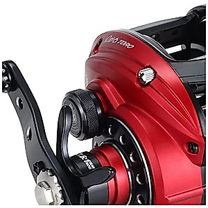 Abu Garcia Revo Toro Rocket LP Reell, Size 60LP Fishing Reel, Right Handle Position, Red