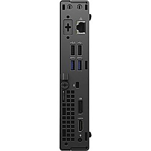 Dell OptiPlex 3000 3080 Desktop Computer - Intel Core i3 10th Gen i3-10100T Quad-core (4 Core) 3GHz - 8GB RAM DDR4 SDRAM - 256GB SSD - Micro PC (KT0JX)