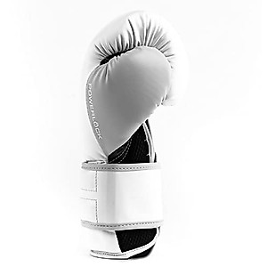 Everlast PowerLock2 Training Glove 12Oz White/Gray