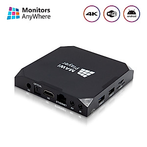MAWi 4K Digital Signage Player Bundle by Monitors AnyWhere – Video Wall solution with Android-based AV- over-IP connectivity software