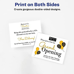 AVERY Ivory Postcards for Inkjet Printers