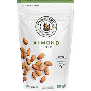 King Arthur, Almond Flour, Certified Gluten-Free, Non-GMO Project Verified, Certified Kosher, Finely Ground, 16 Ounces