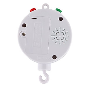 Samyo Baby Crib Baby Bedding Battery-Operated Musical Mobile Plays Twelve Tunes (Without Arm) SY-M01