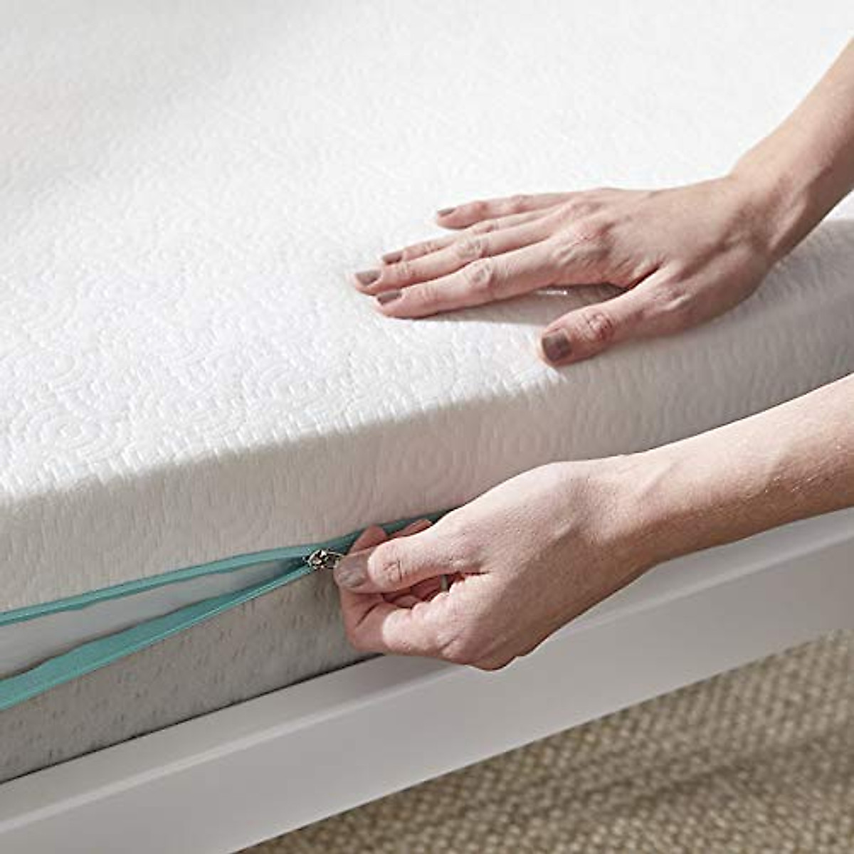 Tempur-Pedic TEMPUR-Dream 2-Stage Waterproof Baby Crib and Toddler Mattress - Made in USA, 52"x28"