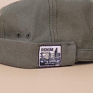 4UFIT Mens Visor-Less Cotton Skull Cap Retro Style Rolled Cuff Brimless Caps