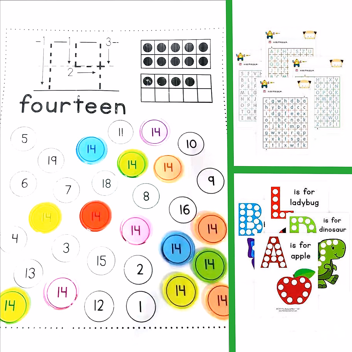 Dacefloy Magnetic Bingo Set -100 PCS Multicolour Metal Ringed Chips/Plastic Poker Tokens/Markers/Math Counting/Science Exploration/STEM Kit/Family Game Nights