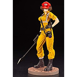 Kotobukiya GI Joe: Lady Jaye (Canary Ann Version) Bishoujo Statue, Multicolor
