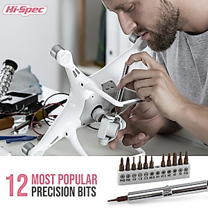 Hi-Spec 42pc Pink Household DIY Tool Set for Women. Home, Office and College Dorm Small Tool Kit of Starter Basic Ladies Tools