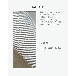 econscious SWEET-250 100% Organic Cotton Twill Adjustable Corps Hat, Black