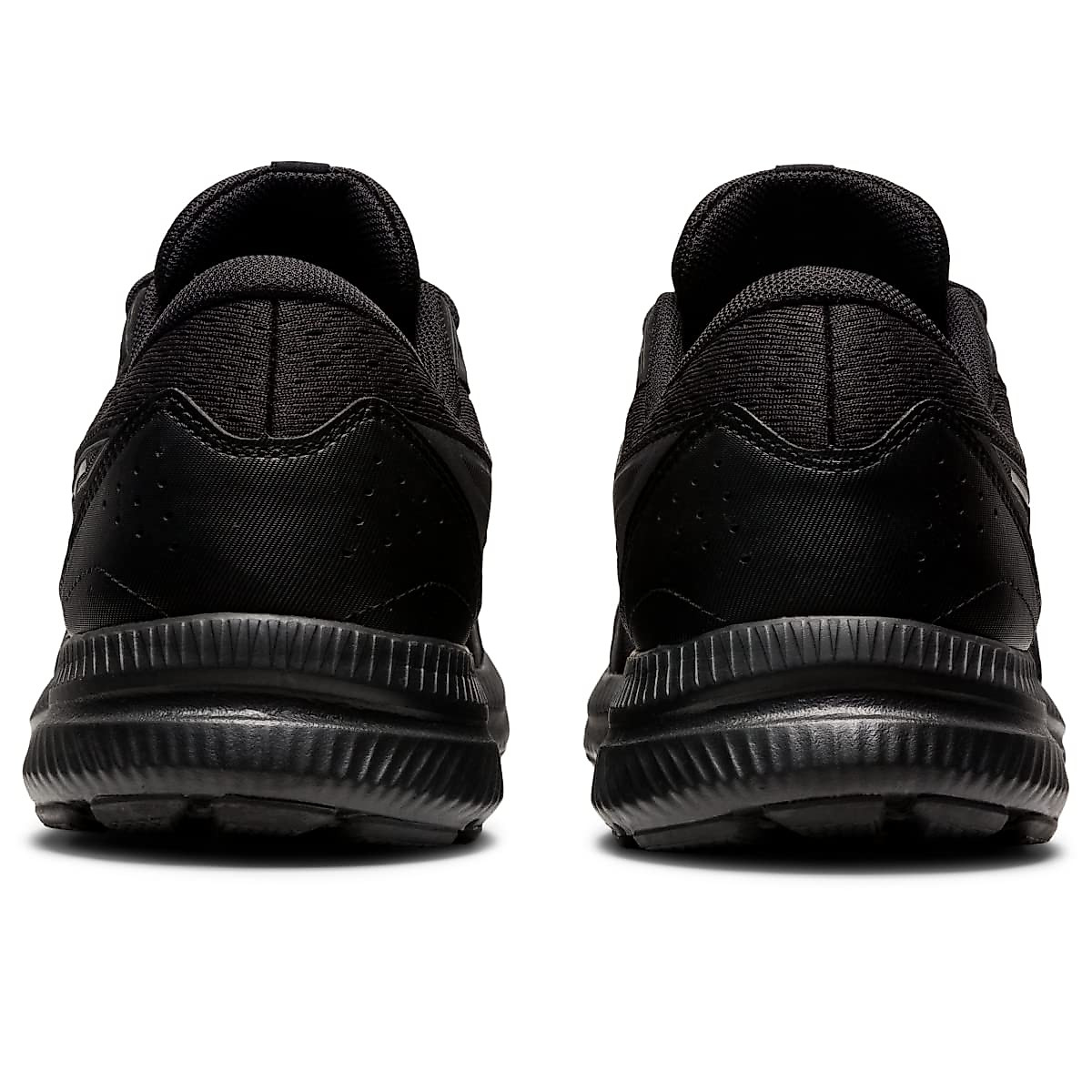 ASICS Men's Gel-Contend 8 Running Shoes, 9.5, Black/Carrier Grey