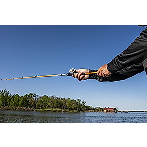 Abu Garcia Max STX Low Profile Baitcast Reel, Size LP (1539731), 5 Stainless Steel Ball Bearings + 1 Roller Bearing, Synthetic Star Drag, Max of 15lb | 6.8kg