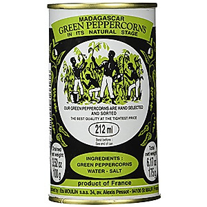 Madagascar Green Peppercorns in brine 3.52 oz,100g ,1 PACK
