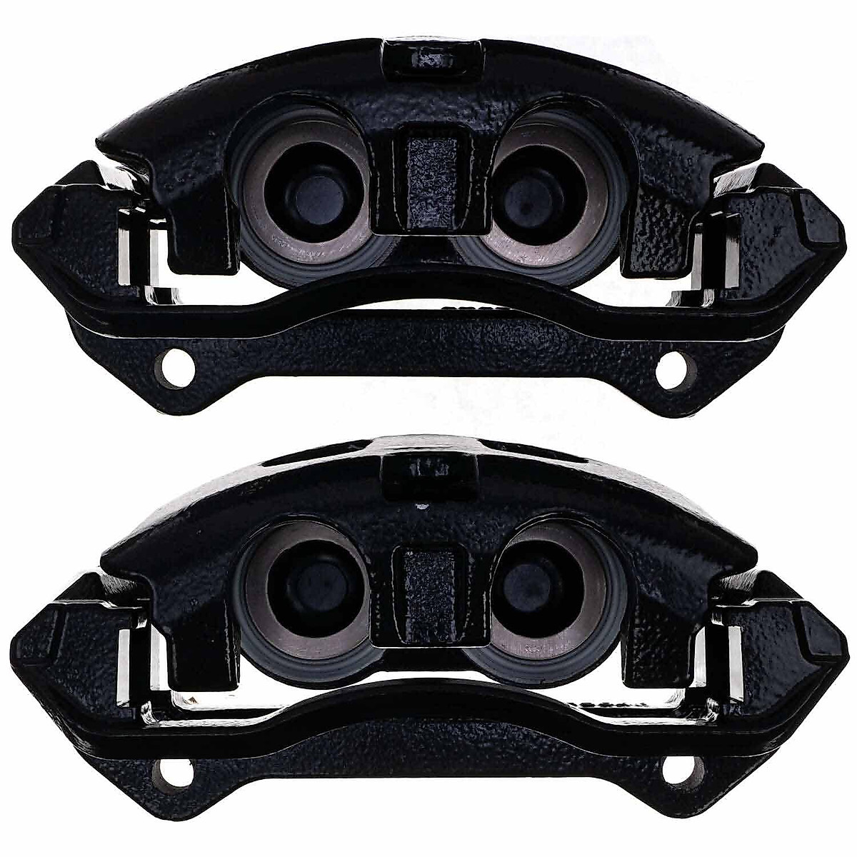 Power Stop S5236BLK Front Pair of High-Temp Black Powder Coated Calipers For Ford Expedition 2010-2021, Ford F-150 2010-2011, Lincoln Navigator 2010-2021 [Model Specific]