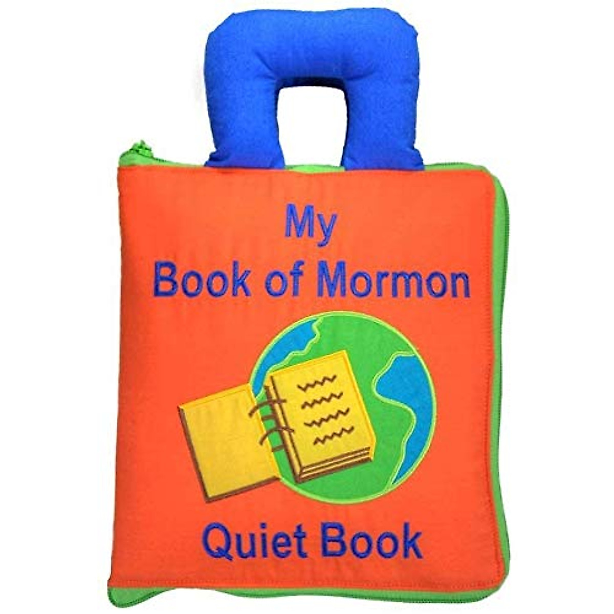 My Book of Mormon Quiet Book - LDS Faith Scripture Church of Jesus Christ Sacrament, Primary, Home Evening Activity Cloth Busy Book by My Growing Season
