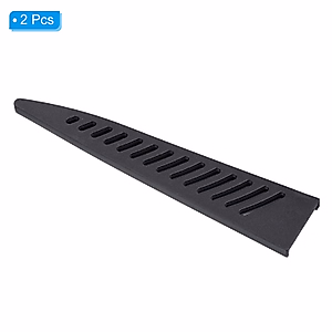 PATIKIL PP Safety Knife Cover Sleeves for 6" Boning Knife, 2 Pack Knives Edge Guard Blade Protector Universal Knife Sheath for Kitchen, Black