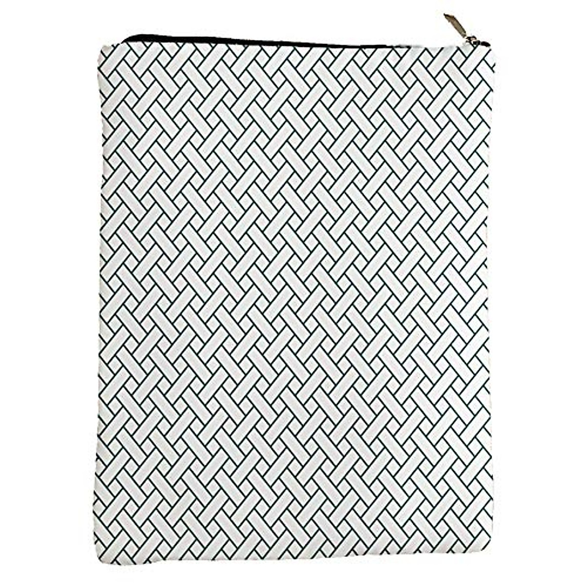 Weave Pattern Book Sleeve - Book Cover for Hardcover and Paperback - Book Lover Gift - Notebooks and Pens Not Included