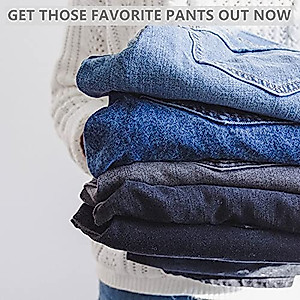 MOSJUIS Pant Stretcher 30" to 59" Stretch Range Heavy Duty Waistband Stretchers for Men Women Jeans Shorts