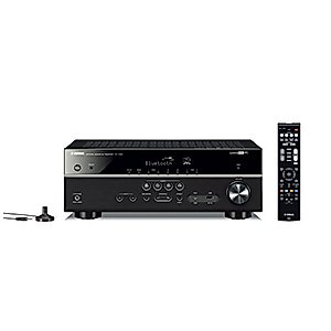 Yamaha RX-V485BL 5.1 Channel AV Network Receiver with Wi-Fi and Bluetooth