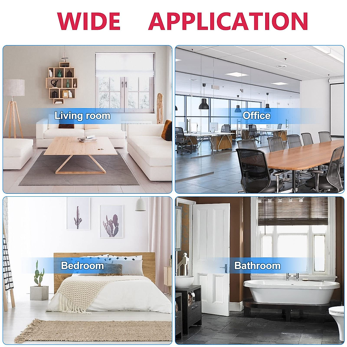 Door Stopper, Magnetic Door Stop , Stainless Steel Door Catch, 3M Double-Sided Magnetic Door Holder Doorstop White, No Drilling Keep Your Door Open with Door Stopper 1 Pack