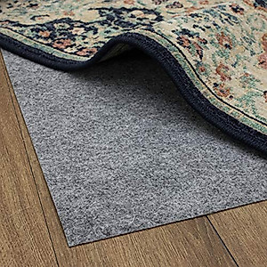 Mohawk Home 2 x 3 1/8 Low Profile Non Slip Rug Pad Felt + Rubber Gripper, Great For High Traffic Areas -Safe For All Floors