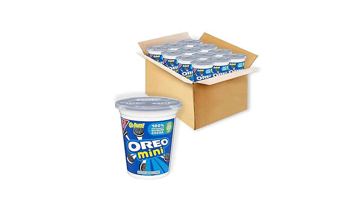 OREO Mini Chocolate Cookies Go-Paks | Perfect for Snacking & Dessert