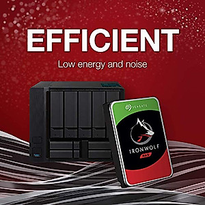 Seagate IronWolf 14TB NAS Internal Hard Drive HDD – CMR 3.5 Inch SATA 256MB Cache for RAID Network Attached Storage – Frustration Free Packaging (ST14000VN0008)