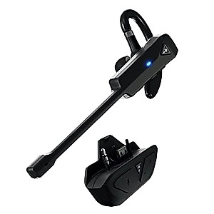 Turtle Beach Recon Air Wireless Gaming Chat Communicator for Xbox Series X/ S, Xbox One, iOS, Android, Windows 10 & 11 PCs, & Bluetooth Mobile Devices with Noise - Cancelling Mic – Black