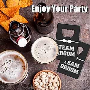 YUUNEI-HOME Groomsmen Bottle Opener 8 Pack, Groomsmen Gifts for bachelor party, bachelor gifts