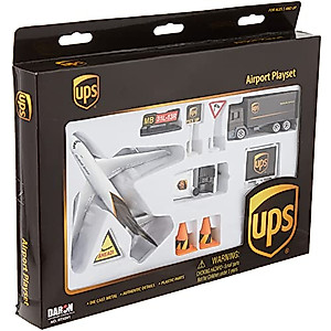 Daron UPS Airport Playset, Brown