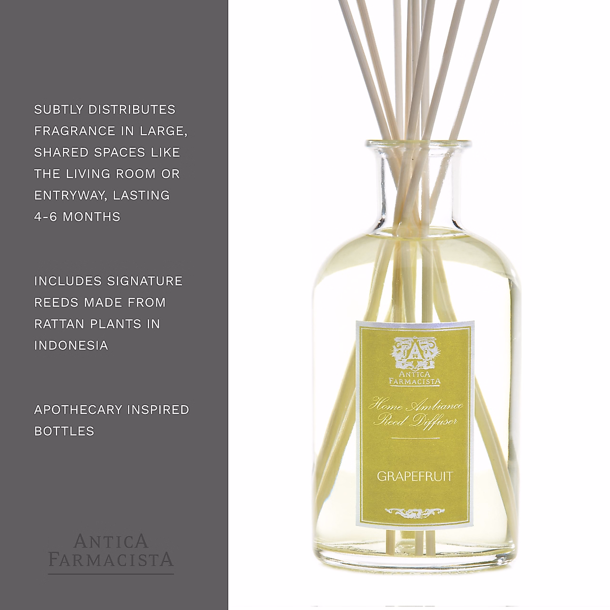 Antica Farmacista Grapefruit Home Ambiance Diffuser, 16.9 Fl Oz
