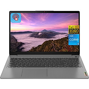 Lenovo 2023 Newest Ideapad 3i Laptop, 15.6" FHD IPS Touchscreen, Intel Core i5-1135G7 Processor, 20GB RAM, 1TB SSD, Intel Iris Xe Graphics, Wi-Fi 6, Windows 11 Home in S Mode, Arctic Grey
