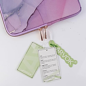 ARVOK 15 15.6 16 inch Laptop Sleeve for MacBook Pro 15 inch/MacBook Pro 16 inch Water-Resistant Laptop Case Notebook Computer/Tablet Pouch Cover for HP/Dell/Lenovo/Asus/Acer/Samsung with Extra Bag