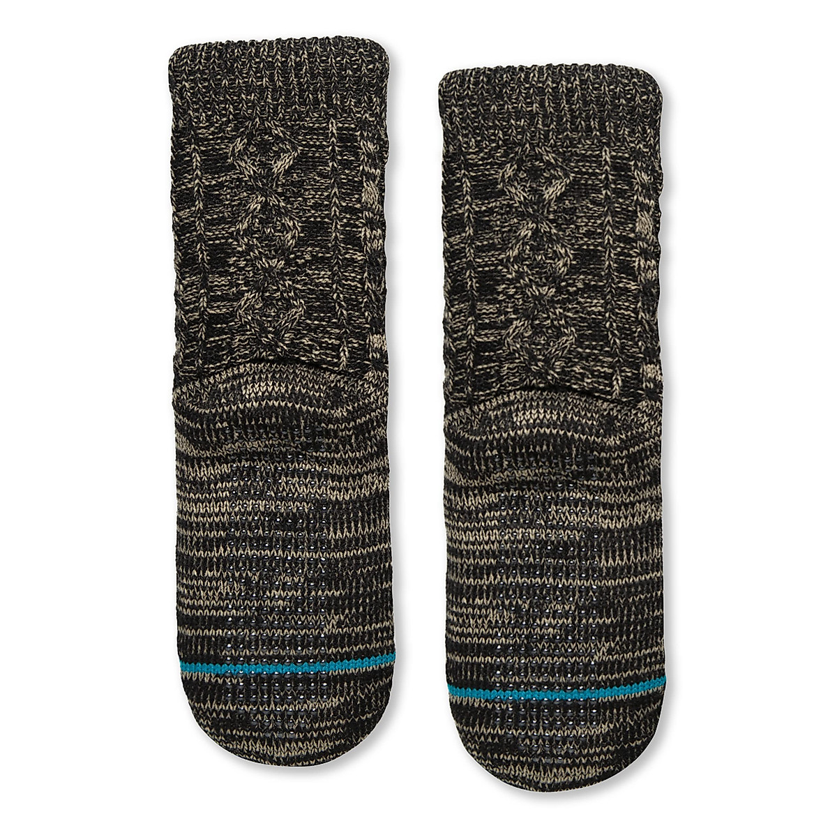 Stance Men's Aspen Home Socks, Washed Black, M