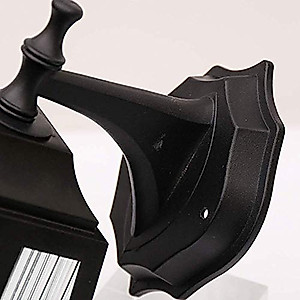 LUOFDCLDDD Wall Lamp，Solar Outdoor Terrace Home Body Induction Waterproof Ultra Bright Courtyard Garden Wall Lamp 10 22.5 28Cm