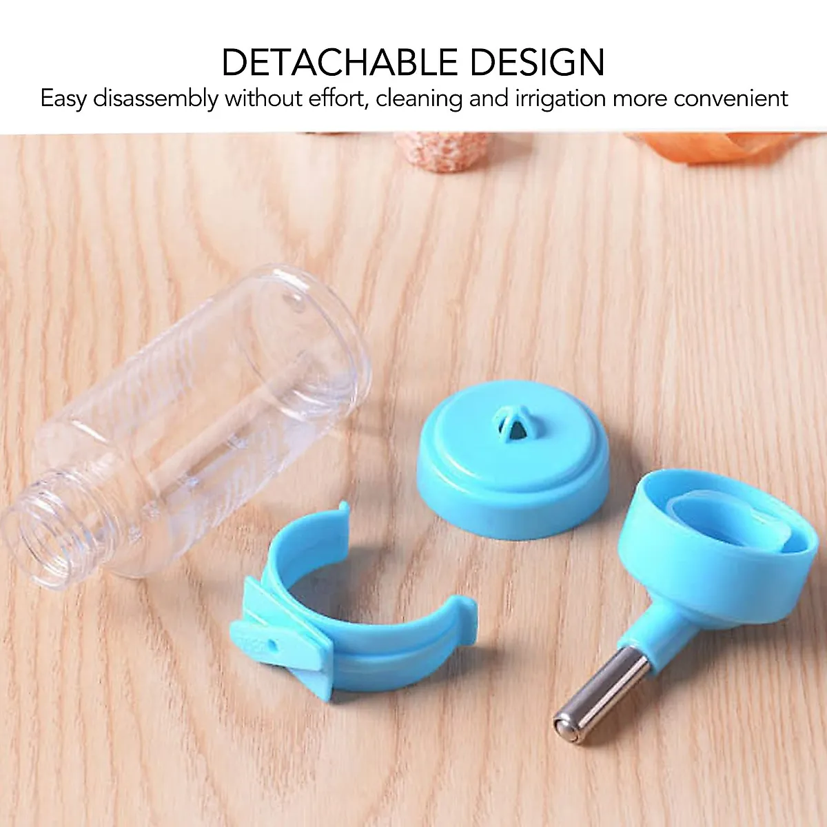 Tnfeeon Hamsters Water Bottle,Hamster Hanging Water Bottle 3 in 1 Hamster Automatic Drinking Dispenser for Small Animals, Dwarf, Gerbil, Chinchilla Cage