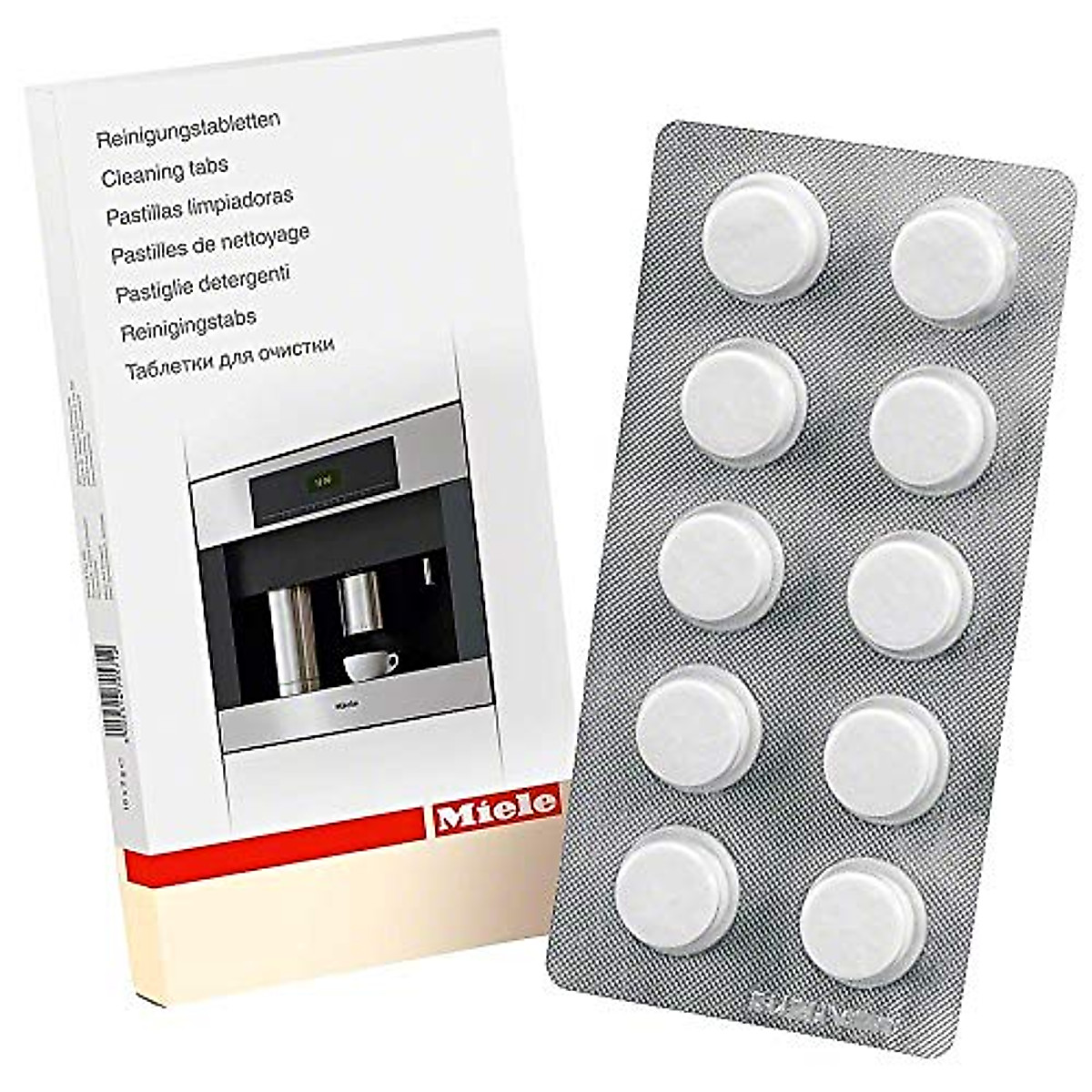 Miele Coffee Machine Cleaning Tablets (10pk) & Descaling Tablets (6pk)