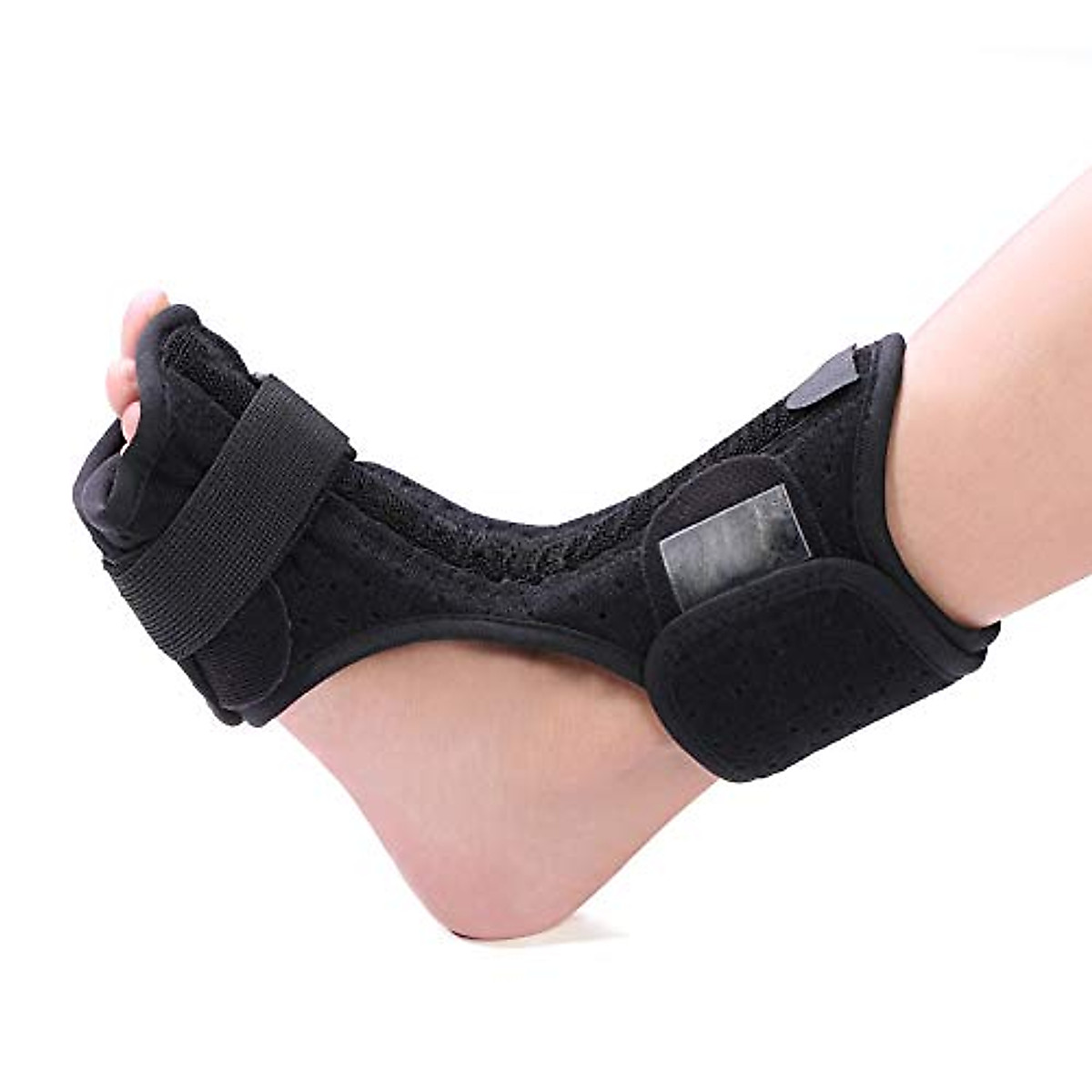 Plantar Fasciitis Night Splint, Adjustable Drop Foot Orthotic Brace Plantar Fasciitis Dorsal Night and Day Splint Effective Relief from Plantar Fasciitis, Achilles Tendonitis with Spiky Massage B