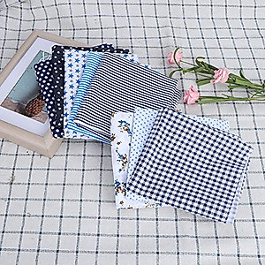 Printed Fabric, Stable Cotton Fabric Eco-Friendly 50x50cm Craft Cloth Kit Soft Touch Breathable for Kids Clothing