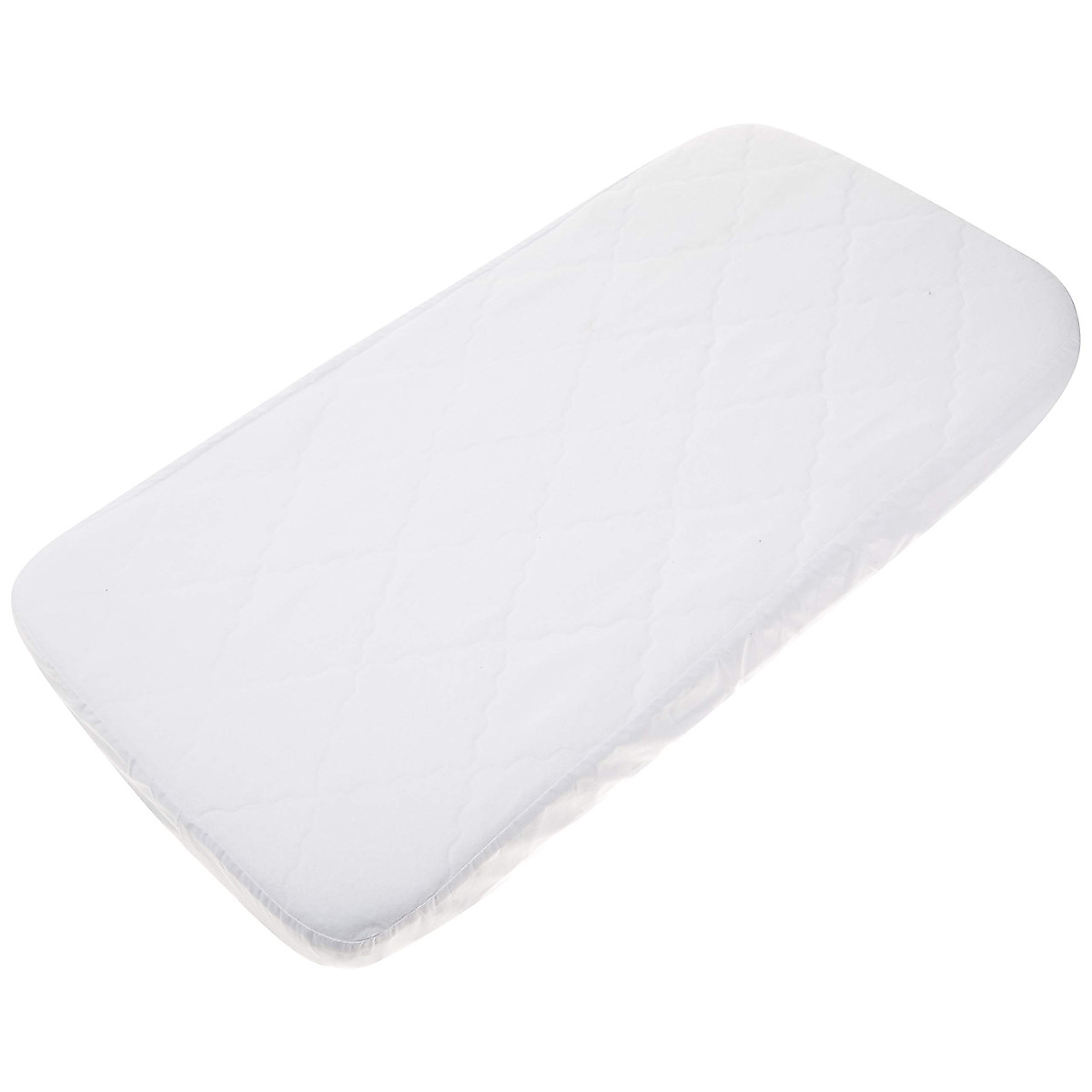 bkb Bassinet Mattress and Mattress Protector, 15" x 30"