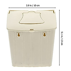 Parrot plastic bird nest box Breeding Box Plastic Birdhouse Pet Wood Parakeet Budgie Cockatiel Breeding Nesting with Hooks for Budgie Finch Conure bird finch nest Cockatiel parrot tree hanging box